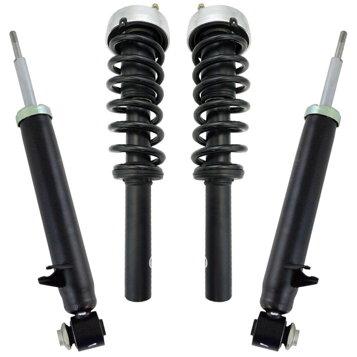 Front Rear Complete Strut Spring Assembly Shock Kit Set 4pc For Bmw X5