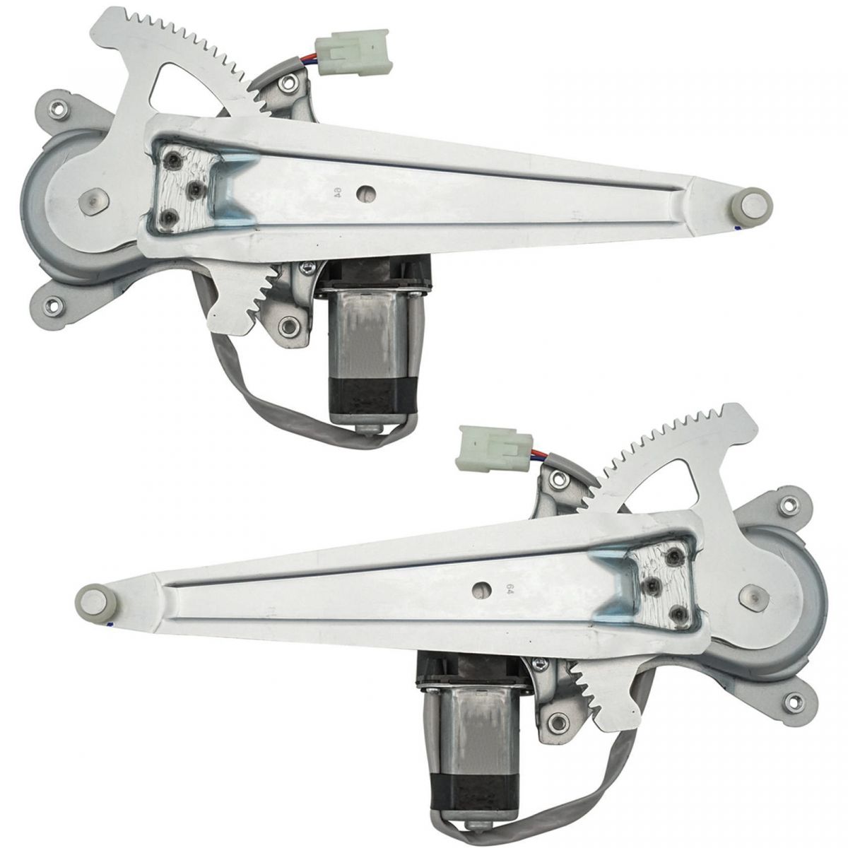 Rear Power Window Regulator w/ Motor LR RR Set Pair for Toyota Rav4 SUV ...
