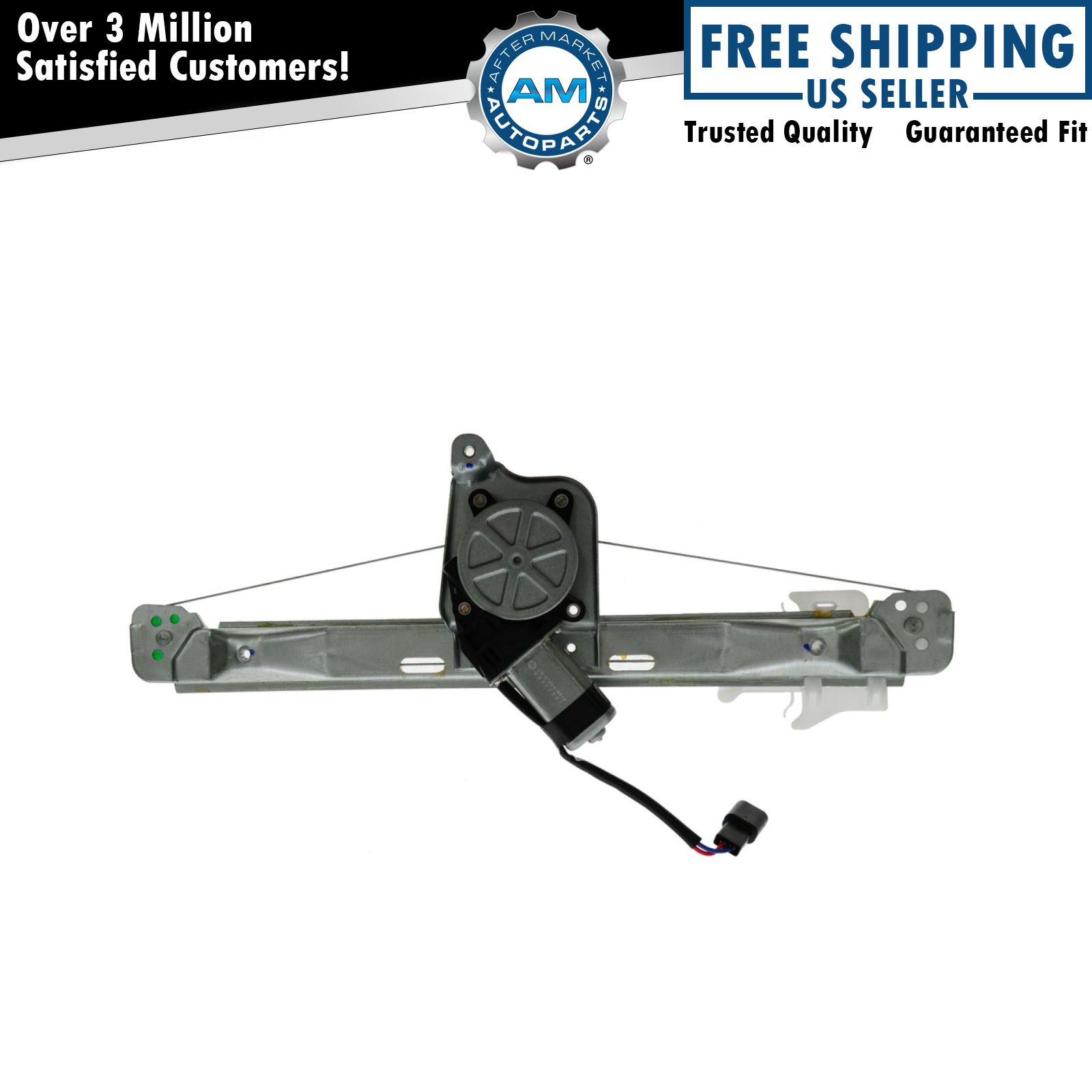 Rear Window Regulator Left Hand Driver Side LH for 05-10 Pontiac G6 4 ...