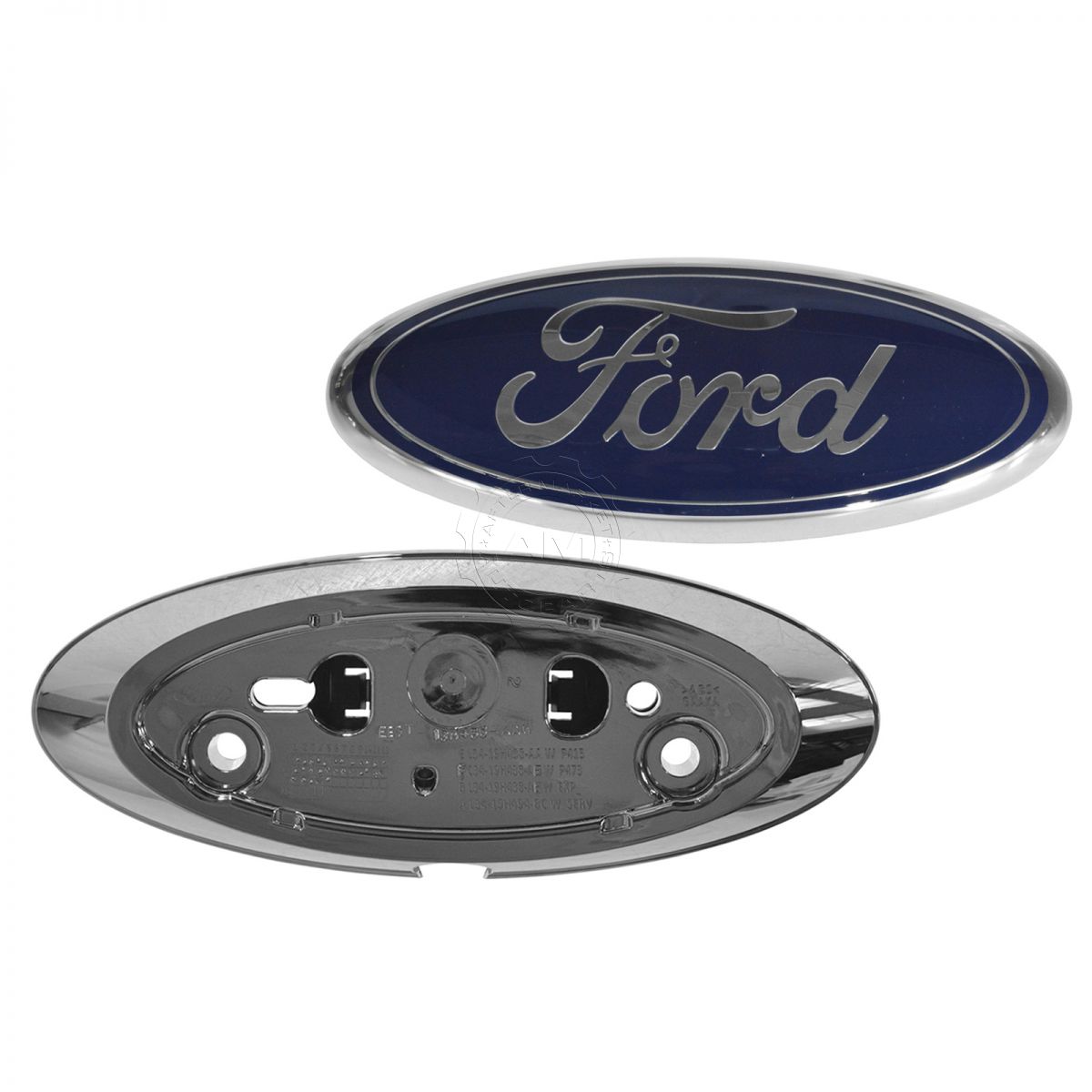 OEM Tailgate Camera Housing Bezel & Emblem Kit Chrome for Ford Pickup ...