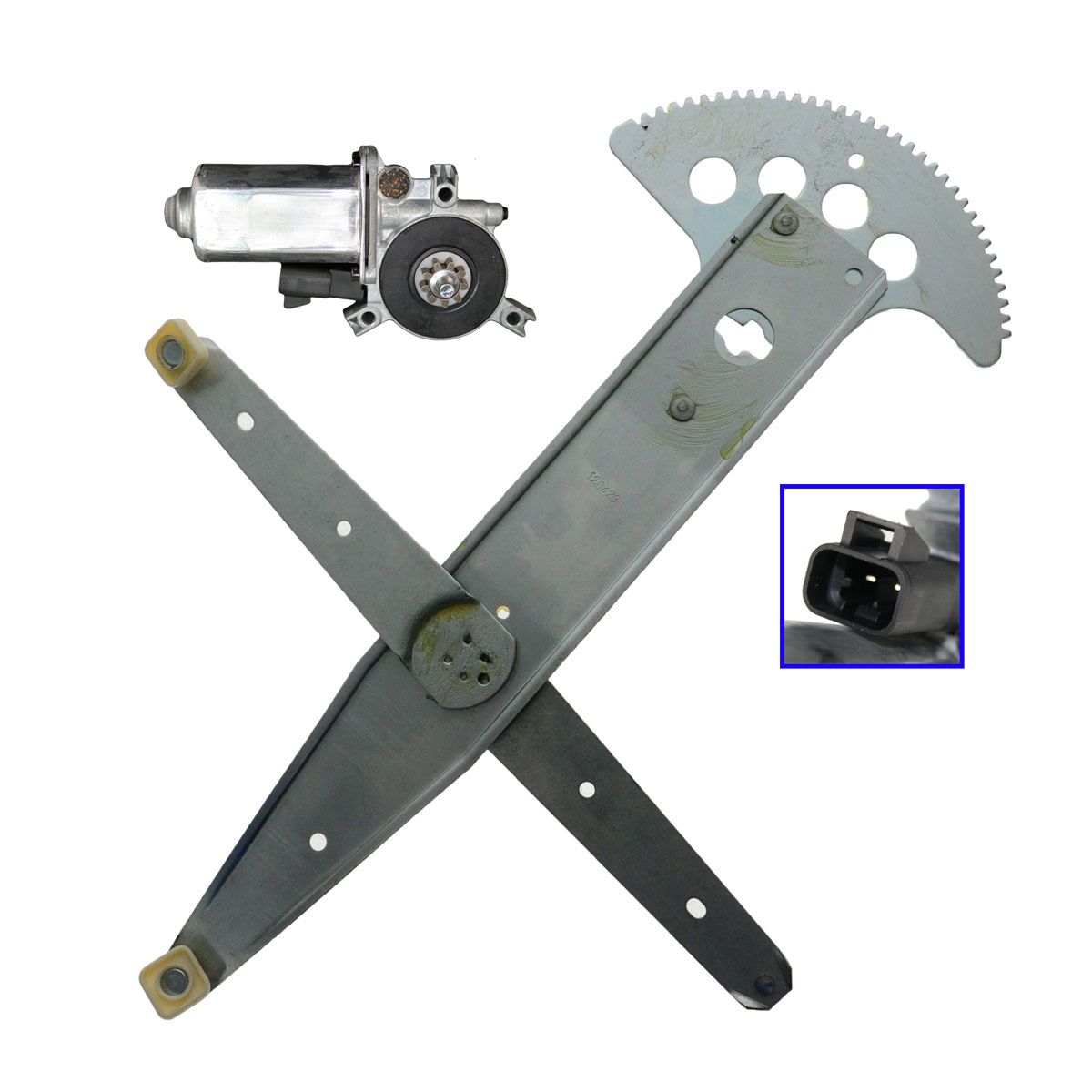Front Power Window Regulator w/ Motor Set Driver Side Left LH for Chevy ...