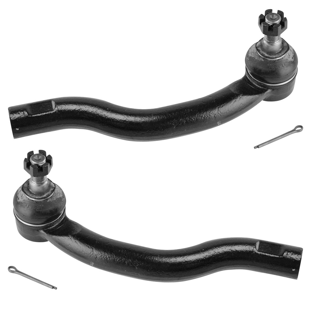 Front Inner Outer Tie Rod End LH Driver RH Passenger Side Kit Set 4pc ...