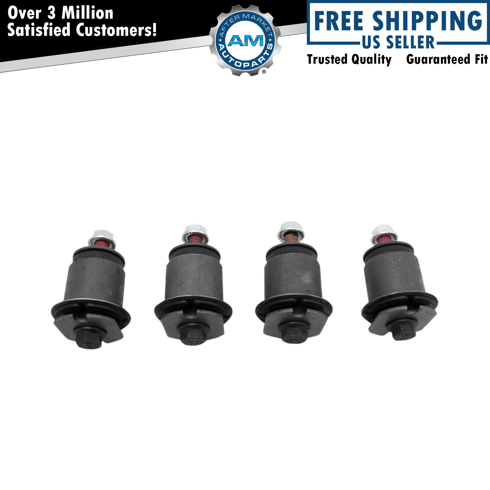Front Axle Forward Differential Mount Bushing Set 4pc for GM Pickup ...